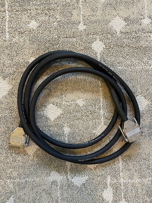ProCo Acculink ACN/8 Analog DB25 to DB25 D-Sub snake 10 ft | Reverb
