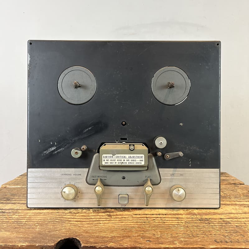 Ampex Reel to Reel 1960s Stereo Tape Deck with Telefunken | Reverb