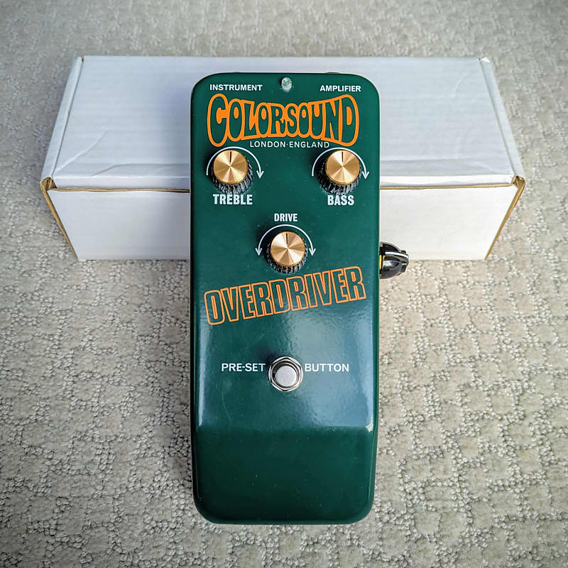 Colorsound Overdriver X19 - Limited Xmas 2019 in British | Reverb