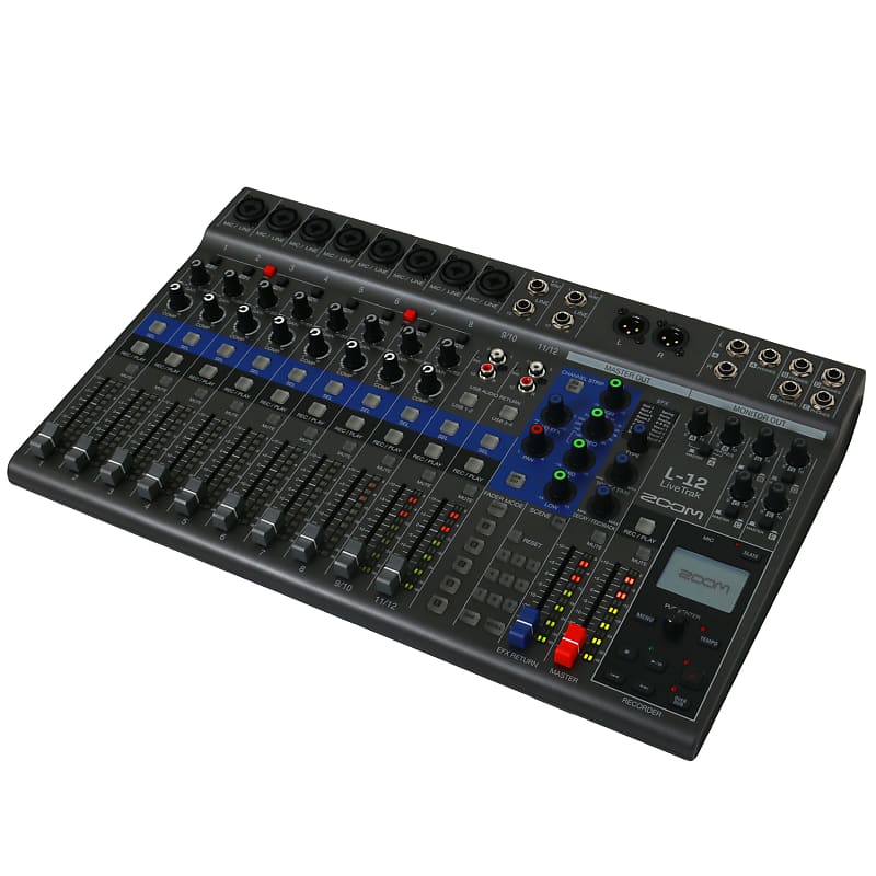 Zoom LiveTrak L-12 Digital Mixer | Reverb