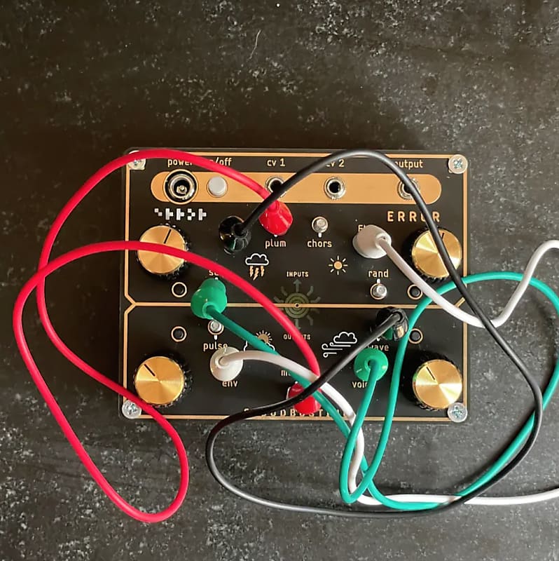 Error Instruments Cloudbusting Drone Synth (tabletop) | Reverb