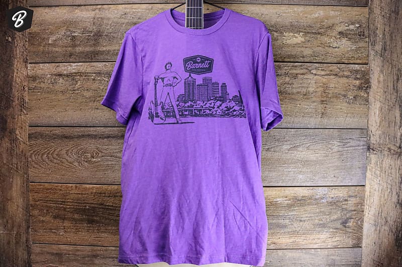 BME Mural T-Shirt in Large- Bella Canvas In Heather Team | Reverb