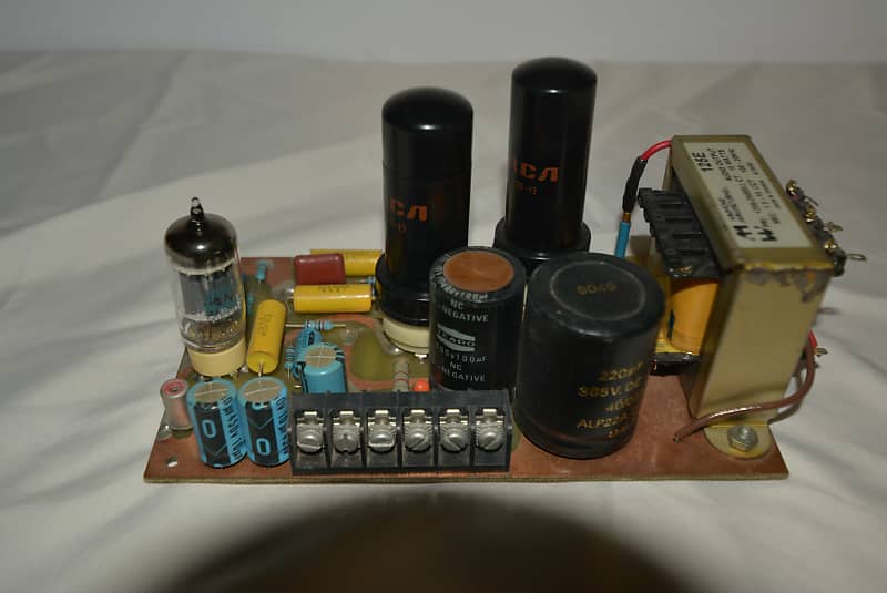 6V6 Push-Pull 15W RMS Tube Amp Monoblock Circuit Board | Reverb