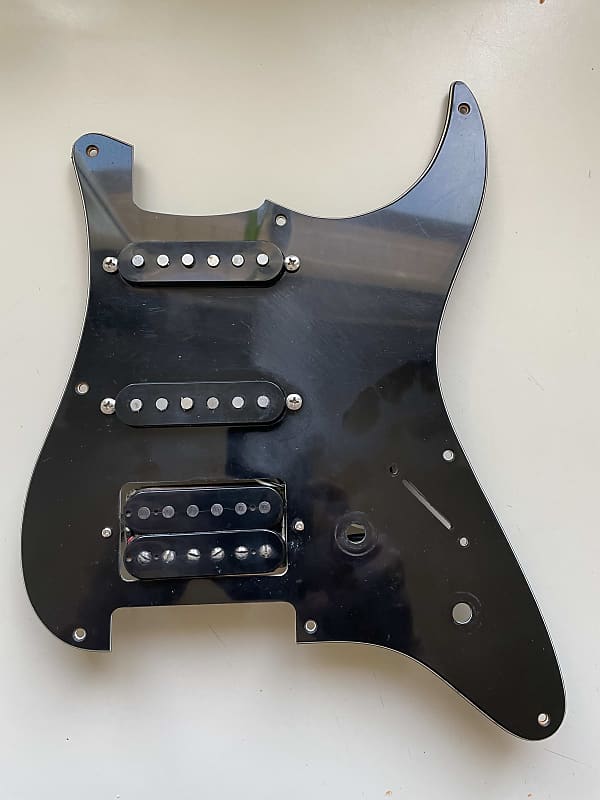 Charvel Model 3 1980's - Black Loaded Pickguard - Jackson | Reverb