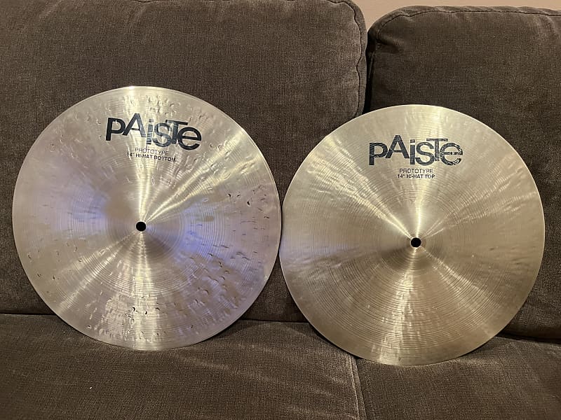 Paiste Prototype 14” Hi-hat pair 2010’s | Reverb