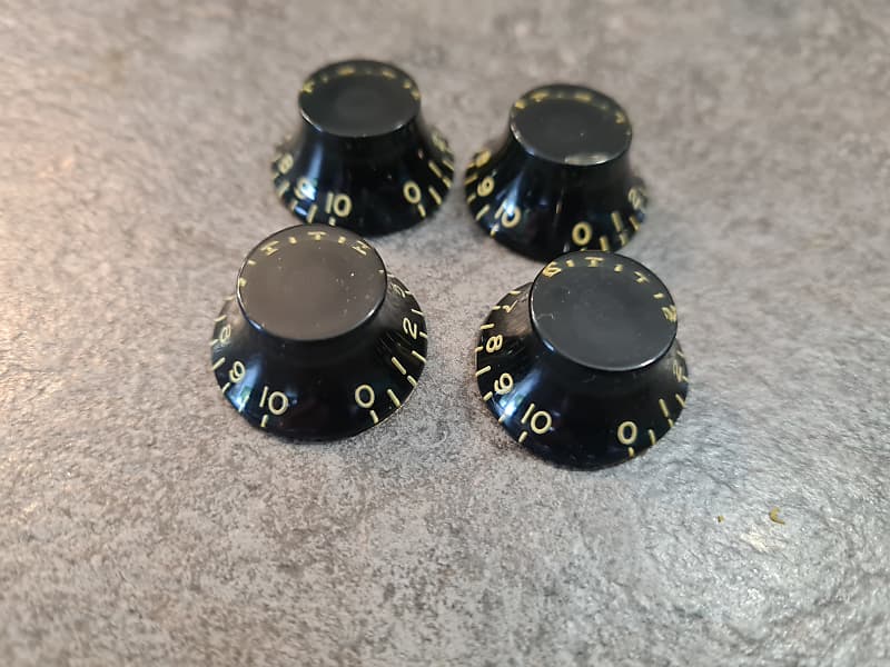 Gibson Bonnet Bell knobs 1980s | Reverb