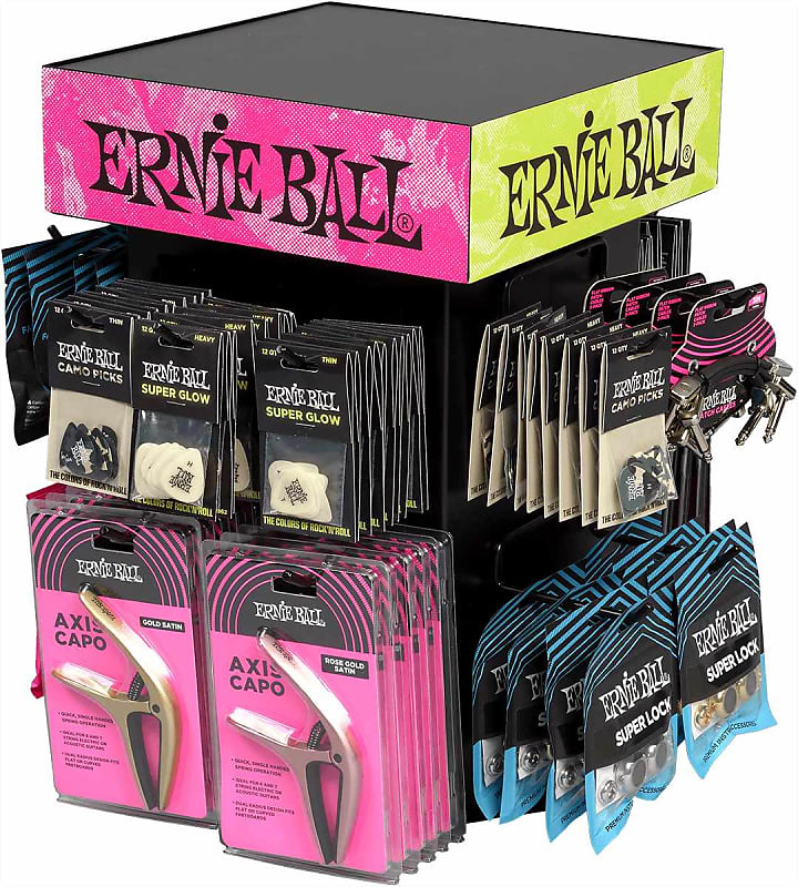 ERNIE BALL DISPLAY05 Présentoirs - Présentoir comptoir | Reverb