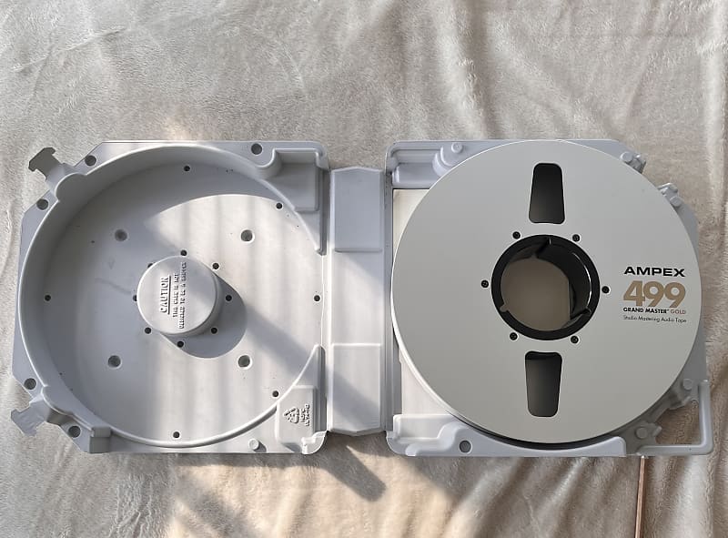 Ampex / Quantegy 499 Grandmaster Gold 10 1/2" x 2" Empty | Reverb