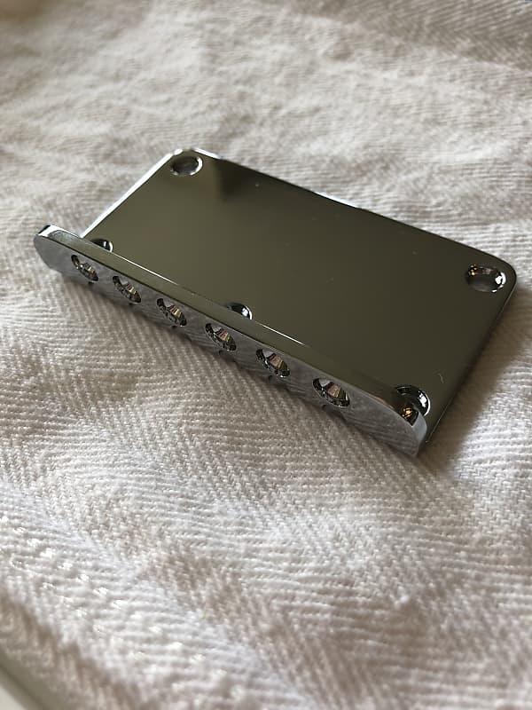 Golden Age 50mm Hardtail Top Loading Bridge Plate 2021 Chrome | Reverb