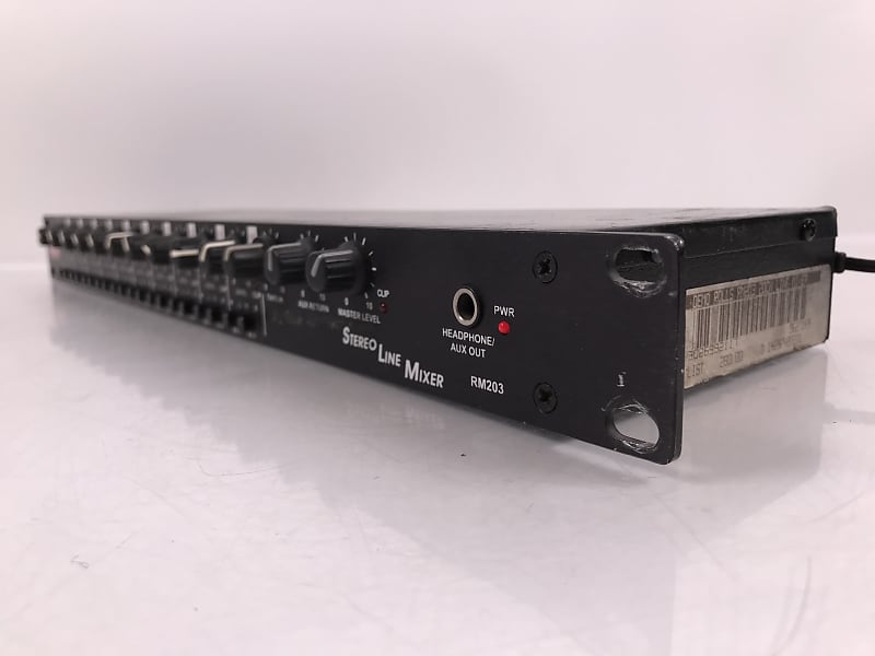 Rolls RM203 RackMount Stereo Line Mixer | Reverb