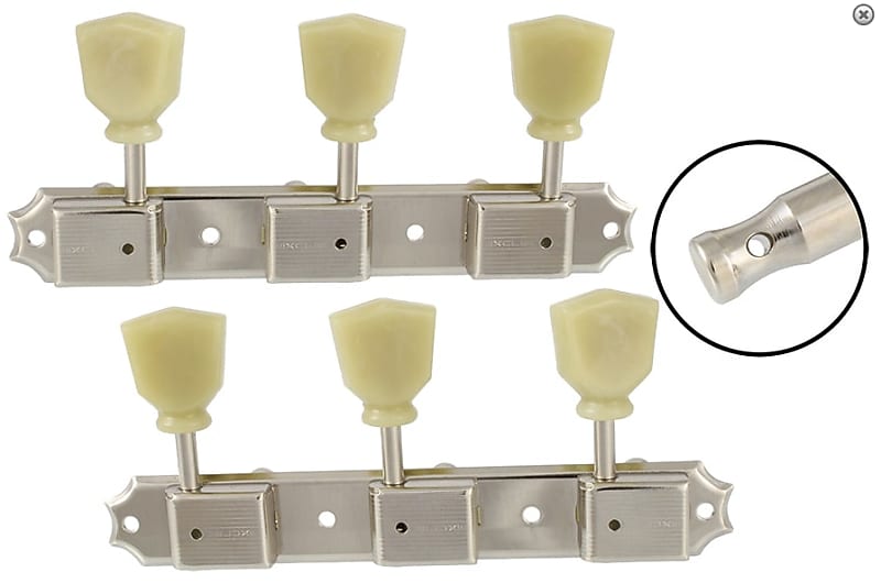 Gotoh Nickel/Keystone Vintage Strip Tuners for Gibson LP Jr.® | Reverb