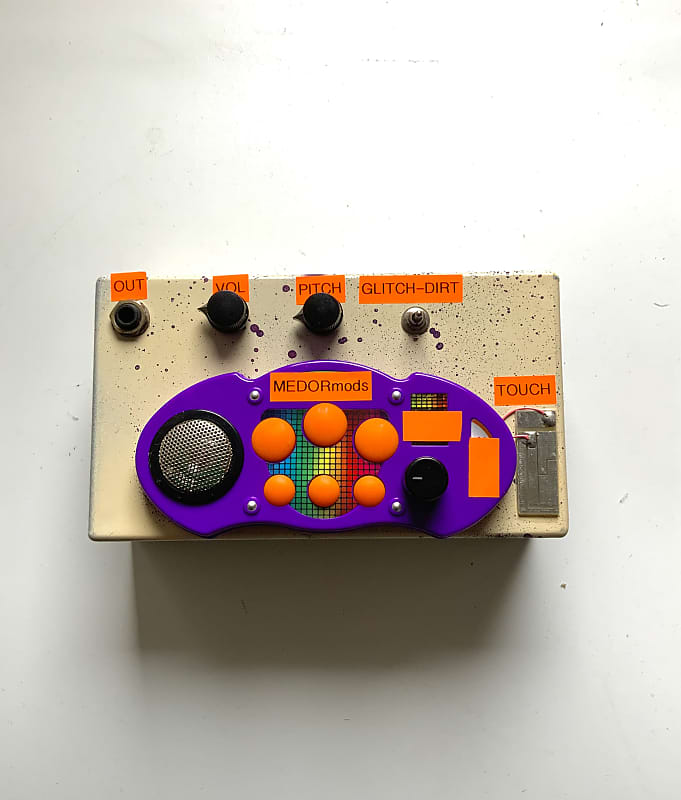 Medor Amps Circuit bent drum machine toy 2020 - Purple | Reverb UK