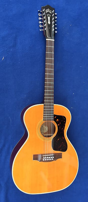 Guild F212 1968 Natural | Reverb UK