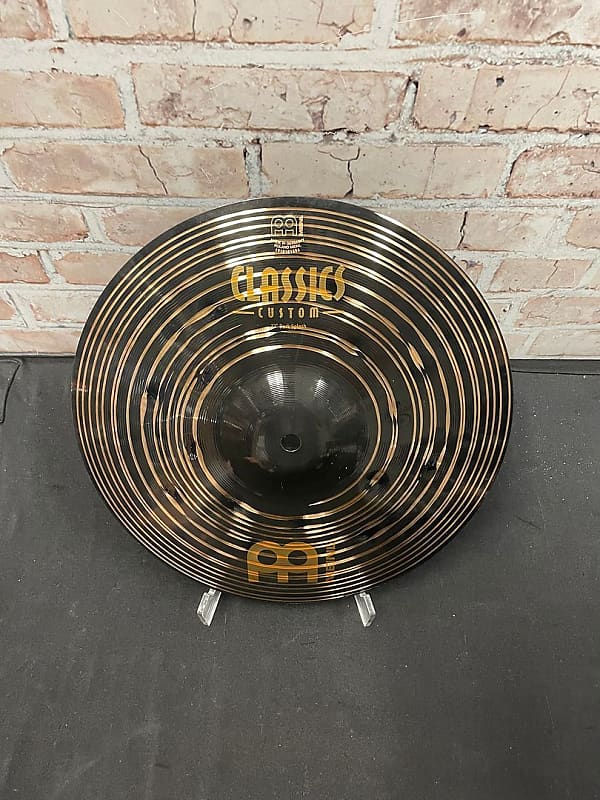 Meinl Cymbals 12" Classic Custom Dark Splash Cymbal (White | Reverb