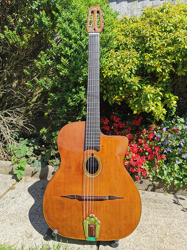 Gypsy jazz guitar by Ian Meredith Petite bouche 2020 Natural | Reverb