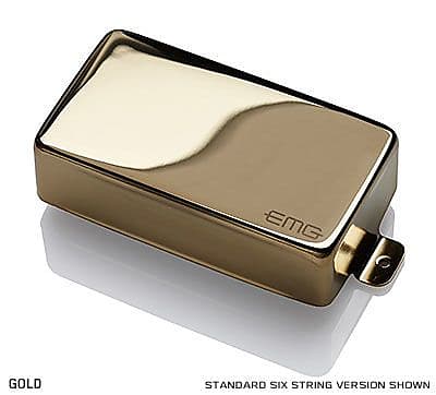 EMG 81X - Long Shaft - Pickup - Gold | Reverb