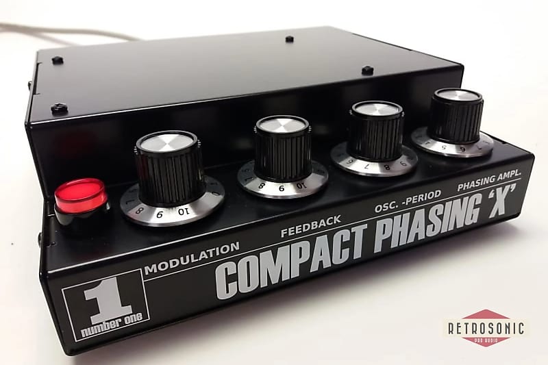 Van Daal Electronics Compact Phasing X r3 Krautrock Phaser | Reverb