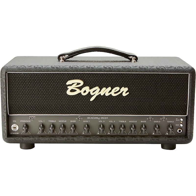 Bogner Ecstasy 3534 3-Channel 35-Watt Guitar Amp Head | Reverb