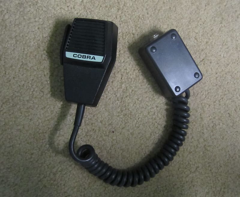 Circuit Bent Modified Vintage Cobra CB Microphone | Reverb