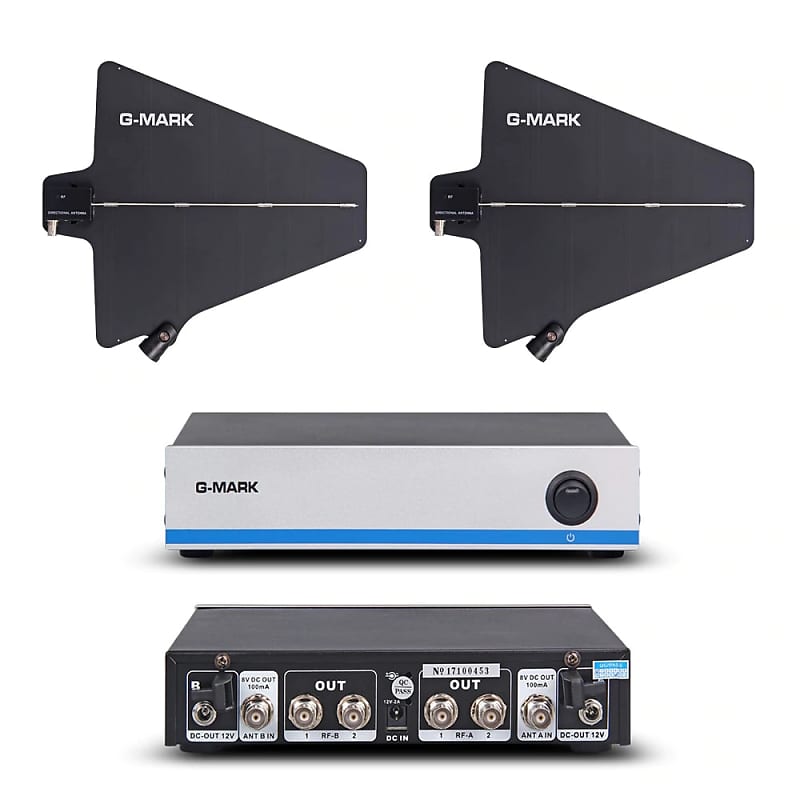 G-MARK Wireless Microphone Antenna signal amplifier | Reverb