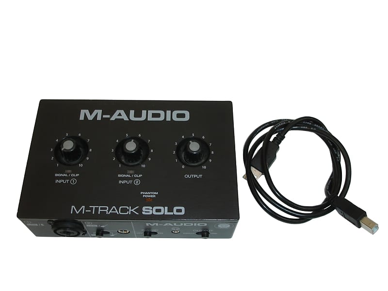 M-Audio M-Track Solo USB Audio Interface | Reverb UK