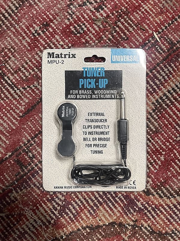 MATRIX TUNER PICK-UP BAND INSTRUMENTS w/Free Shipping | Reverb