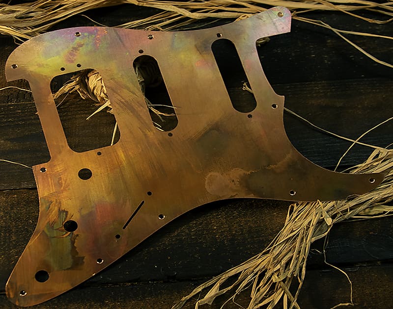 Copper Stratocaster Professional II Pickguard HSS Solid | Reverb