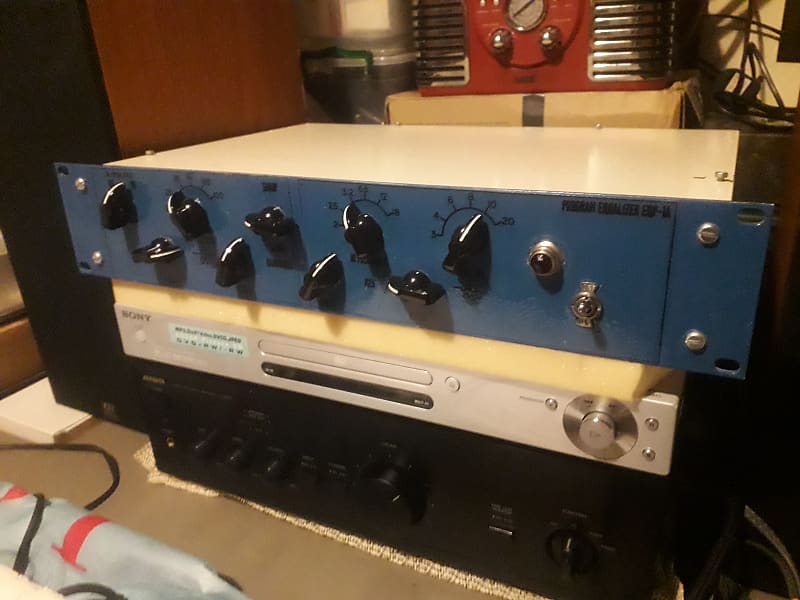 G-Pultec Valve program equaliser 1976 1984 - Blue and | Reverb UK