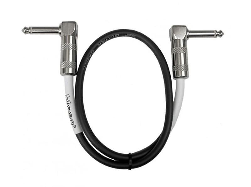 Hosa 18" Right Angle Heavy Duty Metal Tip Guitar Patch | Reverb