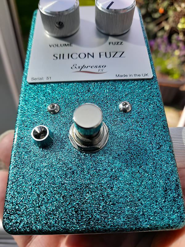 Expresso FX Silicon Fuzz TI BC183 2023 - Teal Sparkle | Reverb UK