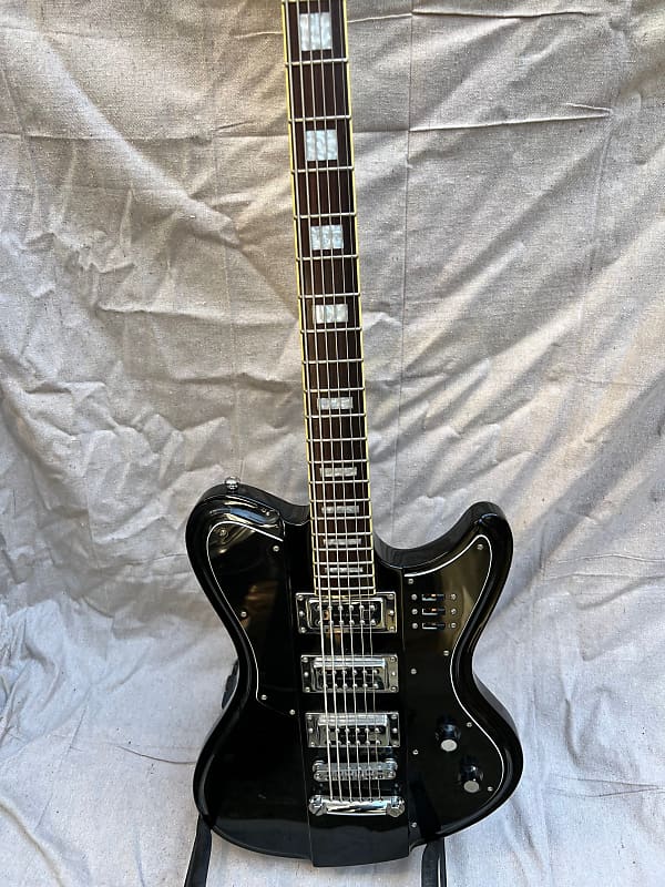 Schecter Diamond Ultra Series Bass VI Mid 2000s - Black | Reverb