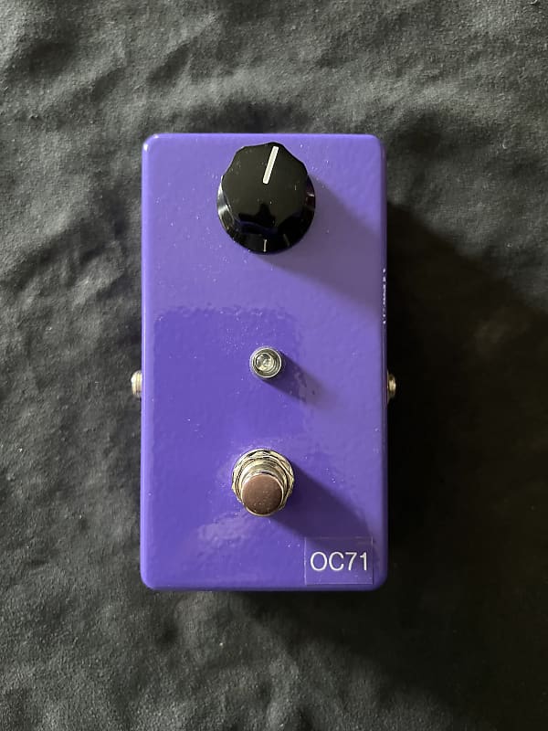 Treble booster clone OC71 germanium treble booster pedal | Reverb