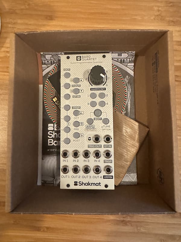 Shakmat Modular Bard Quartet - Silver | Reverb