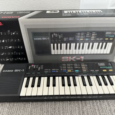 Casio DM-100 Sampling Keyboard (SK-1, 5, 8 rare big brother) | Reverb