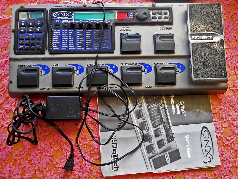 DigiTech GNX3- GeNetX Guitar Workstation Built-In 8-Track | Reverb