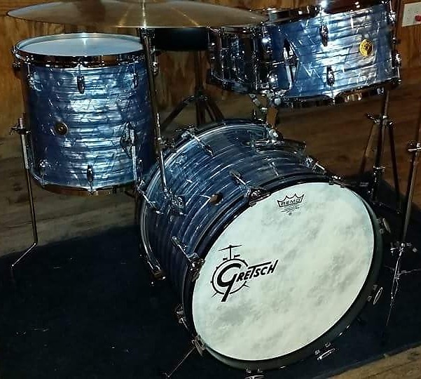 Gretsch USA Custom 2014 Sky Blue Pearl | Reverb