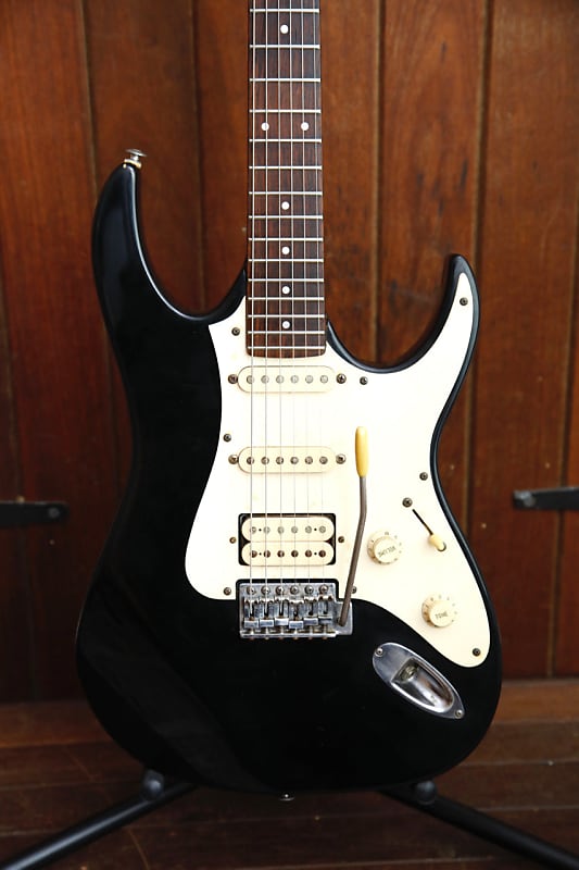 Greco GP-330 S-Style Black Electric Guitar Made in | Reverb Australia