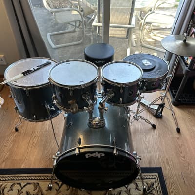 PDP Encore 5-Piece Drum Set in Azure Blue | Reverb