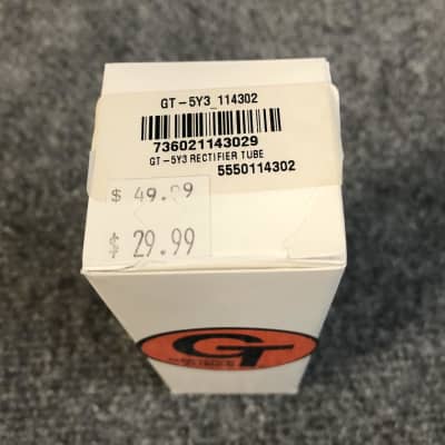 Groove Tubes GT-5Y3 Rectifier Tube | Reverb