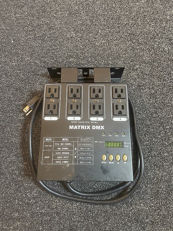 Matrix-DMX-PRO 4 Channel Double Output Dimmer Pack | Reverb