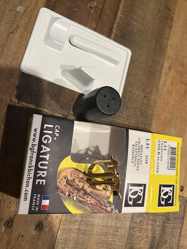 BG L51 AltoSaxophone Tradition Ligature/Cap 2010s - | Reverb