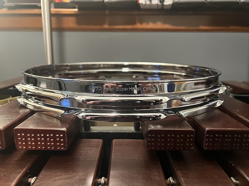 Pearl 14” Superhoop II 10-lug Snare Drum Rims | Reverb