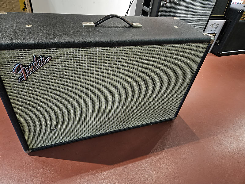Fender Bassman 212 cab 1966 - black | Reverb