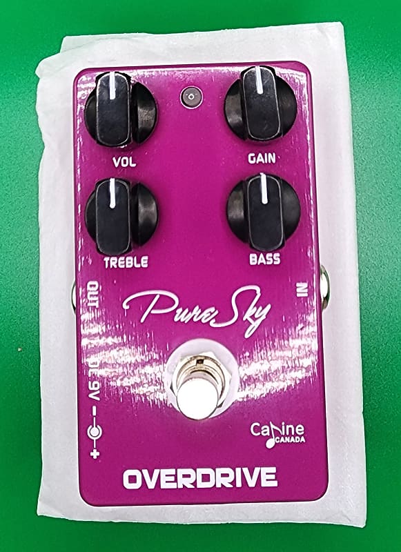 Caline CP-12 Pure Sky Overdrive (Limited Edition PURPLE) - | Reverb