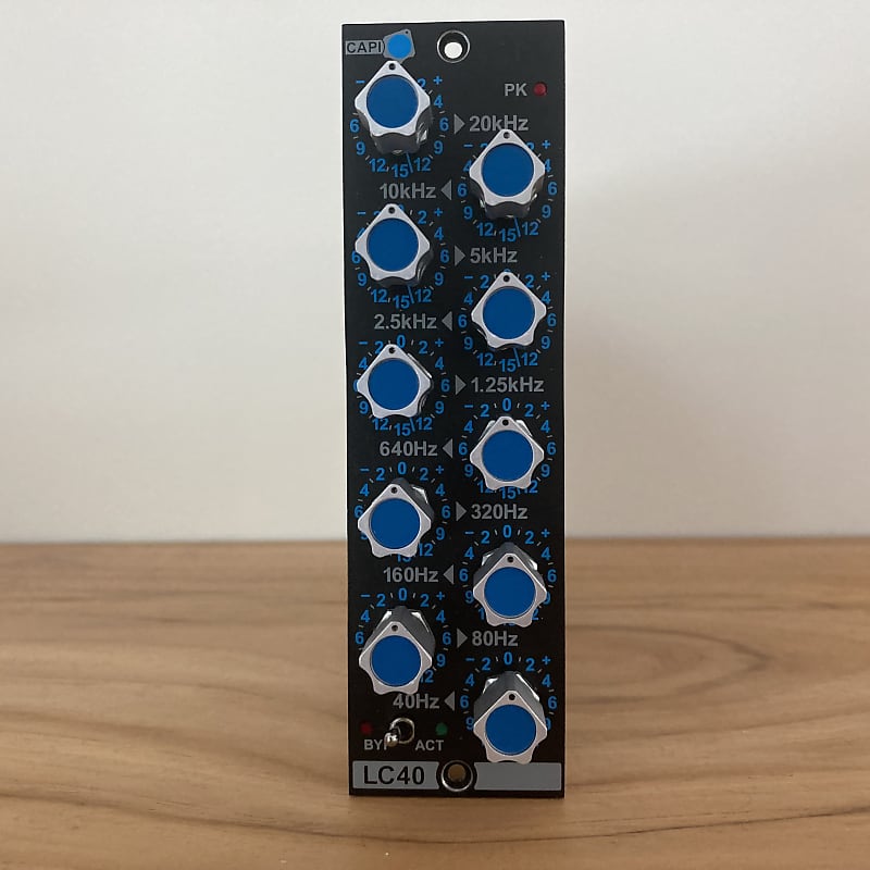 Classic Audio Products of IL CAPI LC40 500 Series Graphic EQ | Reverb