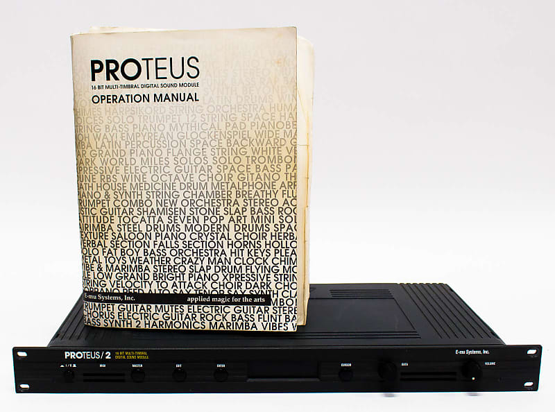 EMU Proteus 2 Model 9012 16 Bit Multi-Timbral Digital Sound | Reverb