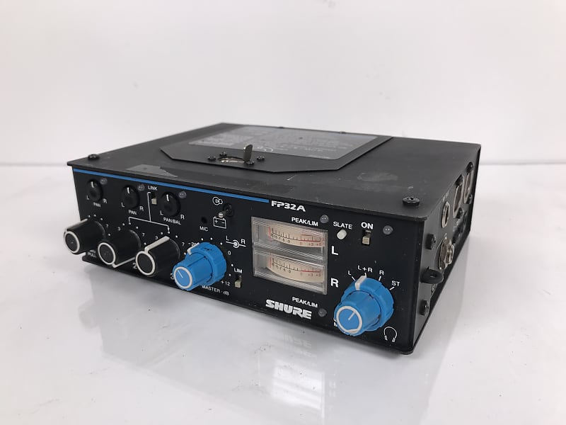 Shure FP32A 3-Channel Stereo Portable Audio Field Mixer Pro | Reverb