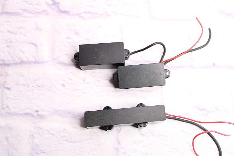 Dragonfire Active Split P & J Pickups - Bass Pickup Set | Reverb