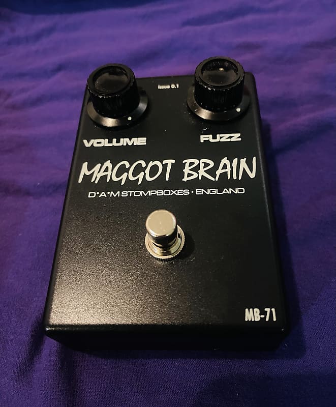 D*A*M Maggot Brain MB-71 Fuzz Face Emanating Fist David Main | Reverb