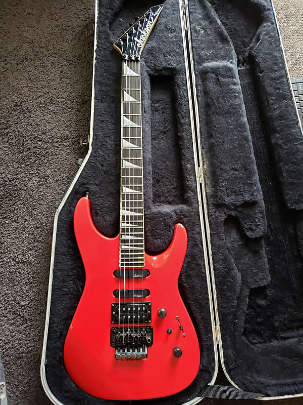 Jackson Fusion Professional Pro 1990 red pink MIJ Japan with | Reverb